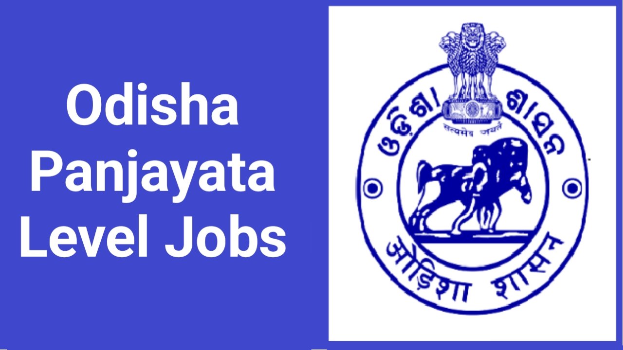 Odisha Panchayat Level Jobs Vacancy 2025 - Apply 10th Pass - News Lens ...